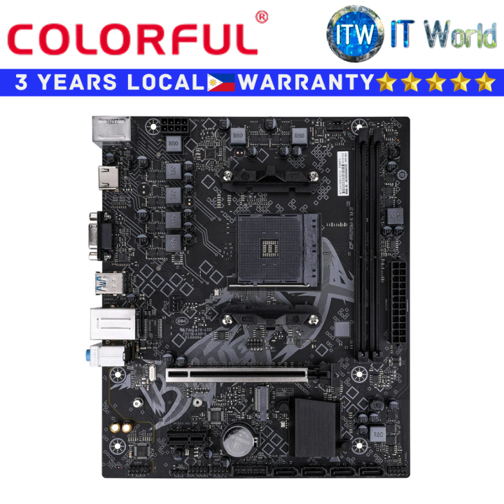 Itw | Colorful Motherboard Battle-AX A520M-K M.2 V14 microATX AM4 DDR4 ...