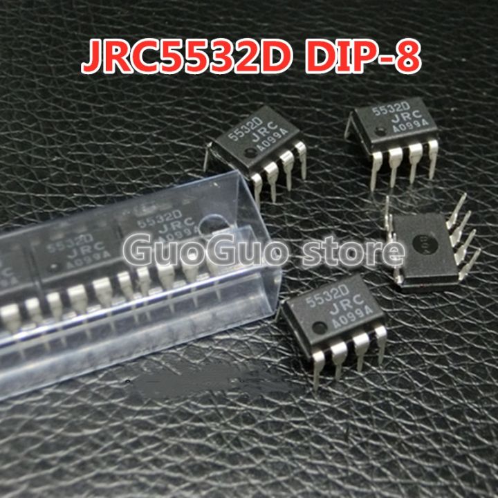 10pcs Original NJM5532D JRC5532D DIP-8 JRC5532 NJM5532 5532D DIP8 Low noise dual operational ...