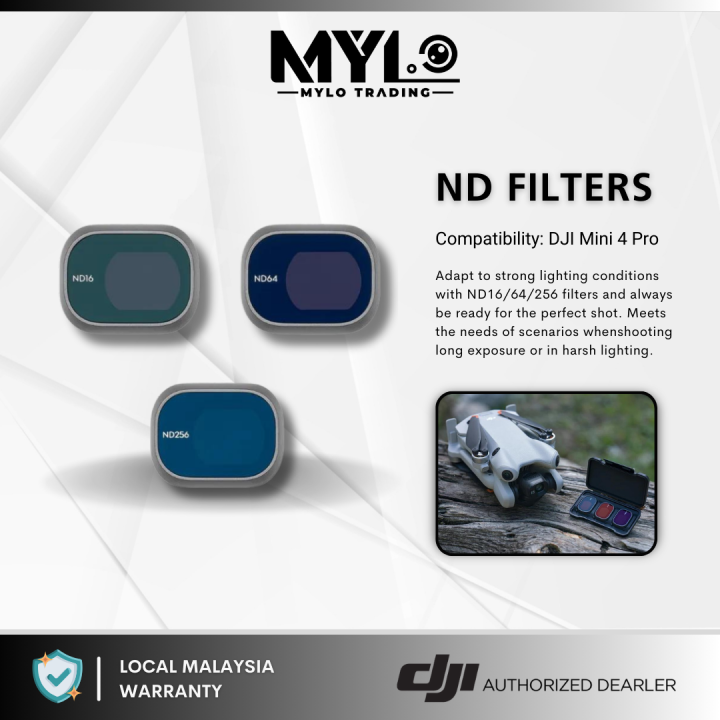 DJI Mini 4 Pro ND Filters Set (ND16/64/256) | Lazada