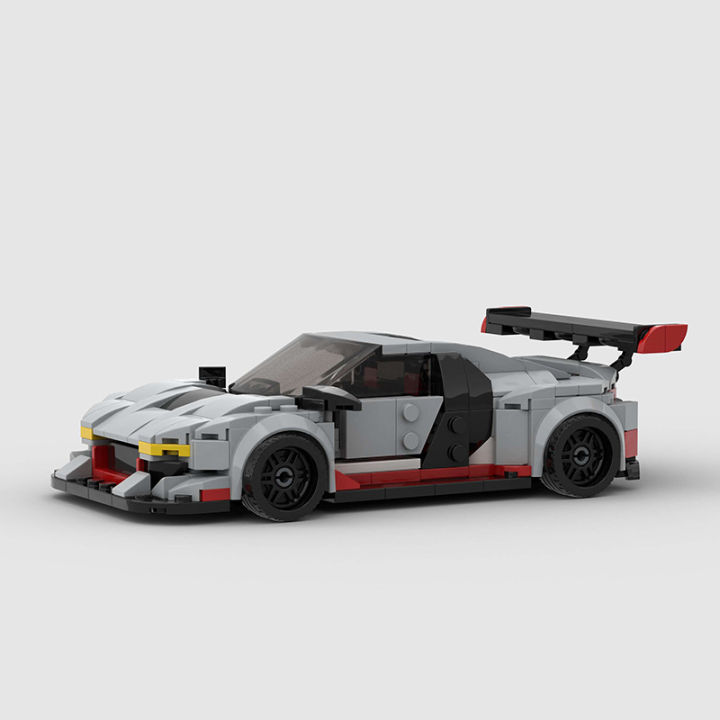 MOC Audi R8 Super Sports Cars Building Blocks Toys For Kids Boys And ...