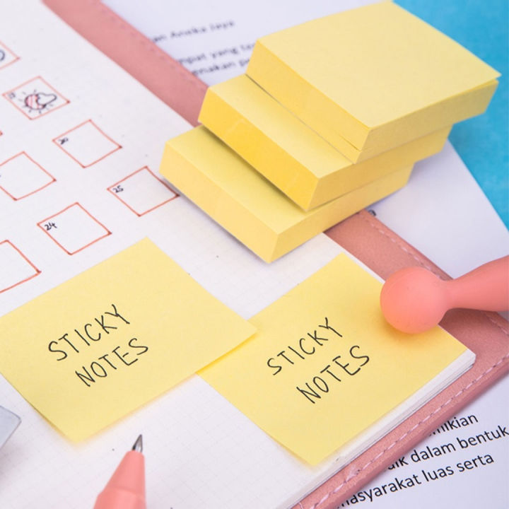 JOY Sticky Note, 100 Sheet Each, Sticky Notes, Adhesive Notepads ...