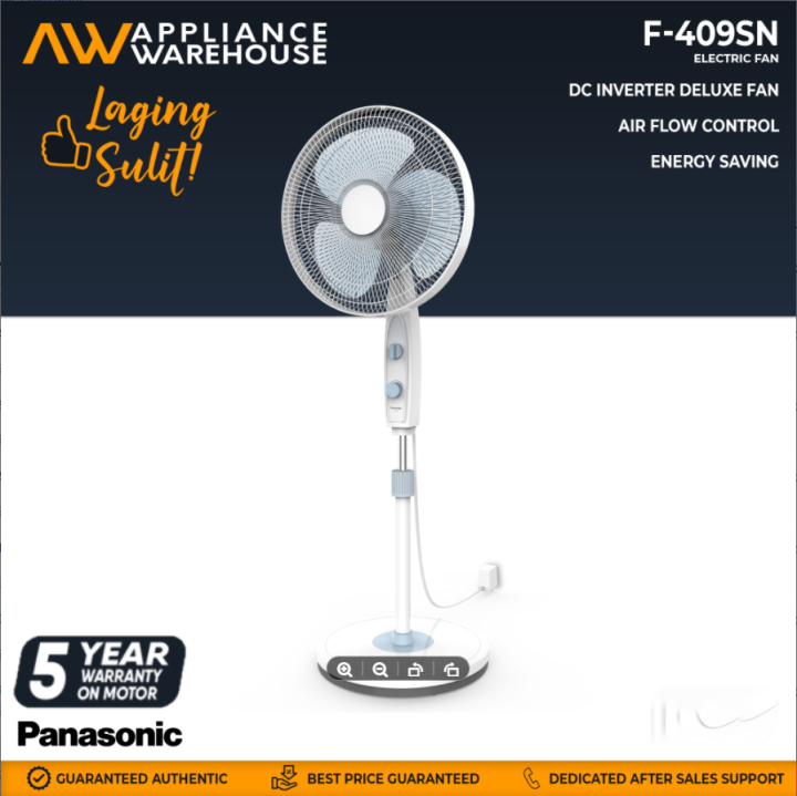 Panasonic F-409SN DC Inverter Deluxe Stand Electric Fan [Appliance ...