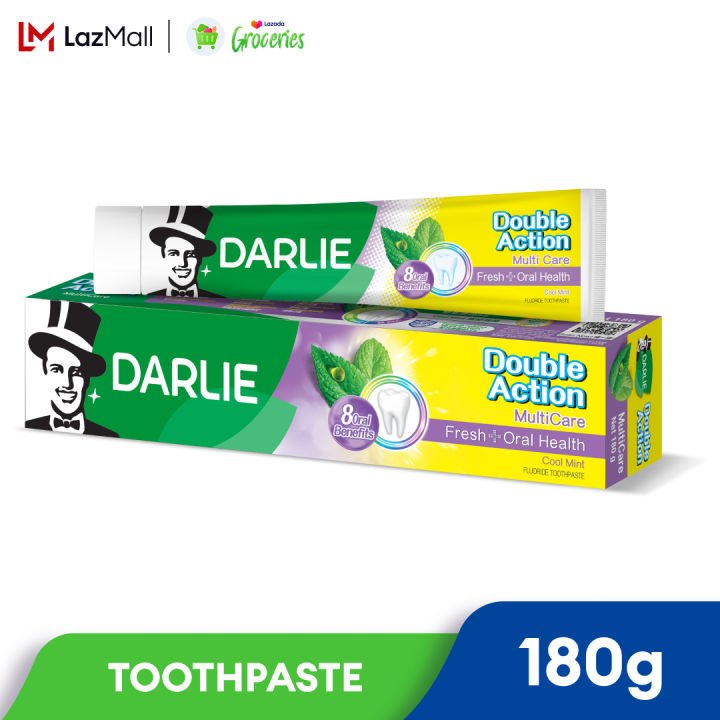 DARLIE TOOTHPASTE DOUBLE ACTION MULTICARE 180G | Lazada