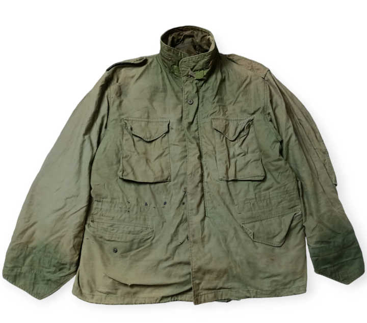 เสื้อ ALPHA M65 MADE IN USA สภาพเซอร์ไว้ใส่ลุยๆรึทำาอะไหล่ อก 52 ...