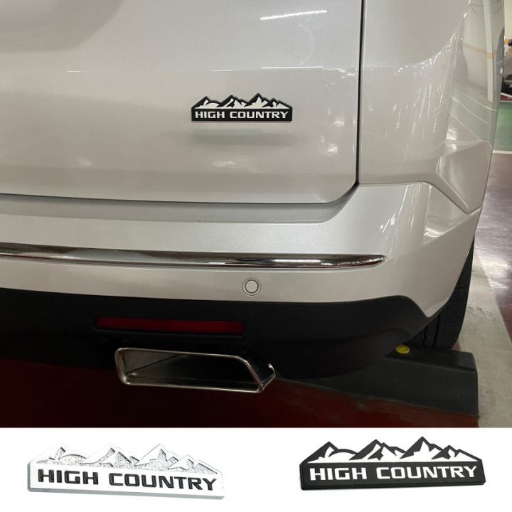 3D HIGH COUNTRY Car Sticker Emblem Badge Decal Front Grille for Jeep ...