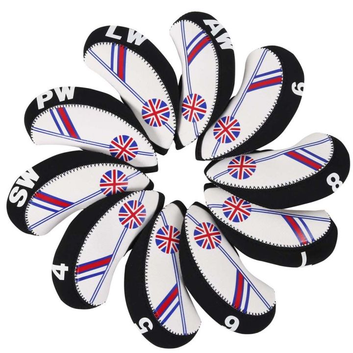 FUGUI 10Pcs/set 4-9,P,S,A,L Golf Club With Number Design Protective ...