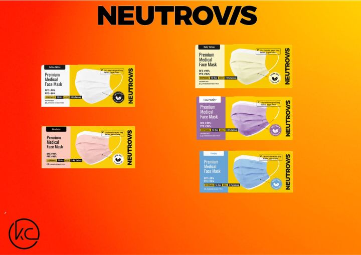 {Ready Stocks}Neutrovis Premium Medical Face Mask | Lazada