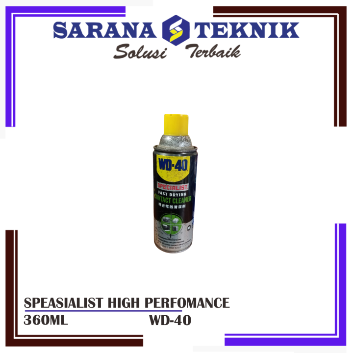 WD40 / WD 40 SPESIALIST HIGH PERFORMANCE FAST DRYING 360ML | Lazada Indonesia