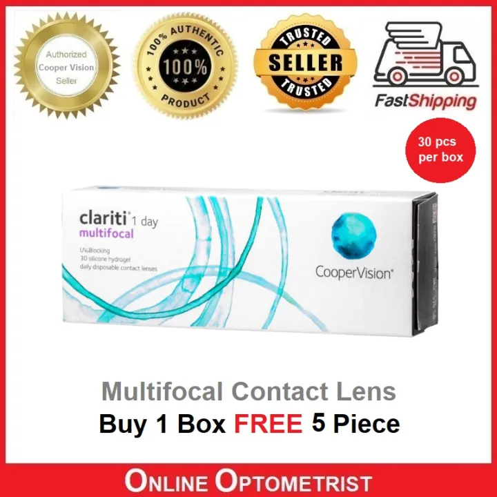 [NEW READY STOCK] COOPER VISION Clariti 1 Day Multifocal Daily Lens ...