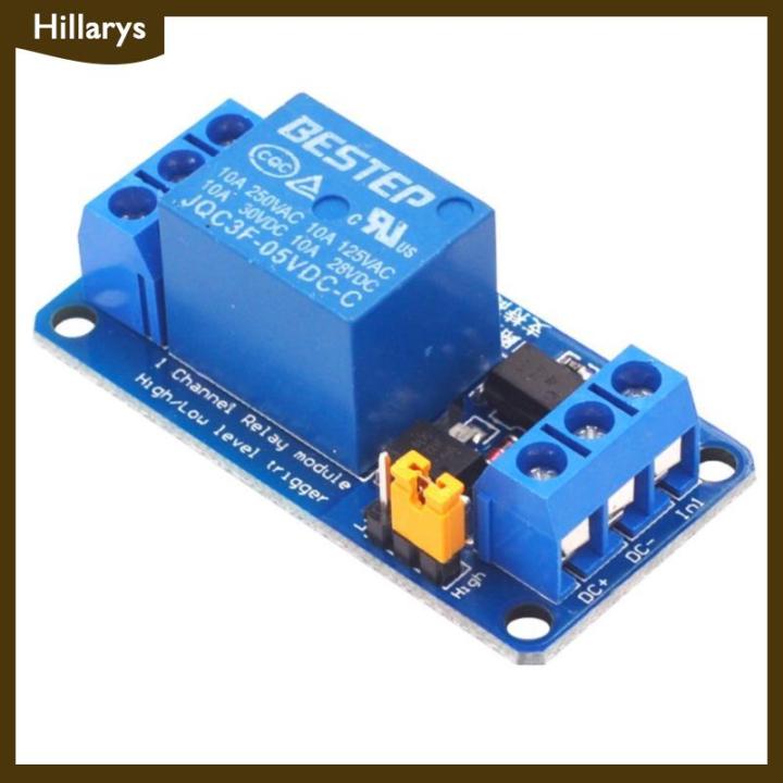 [Hillarys] 3.3V 5V 12V 24V 1 Channel Relay Module High and low Level ...
