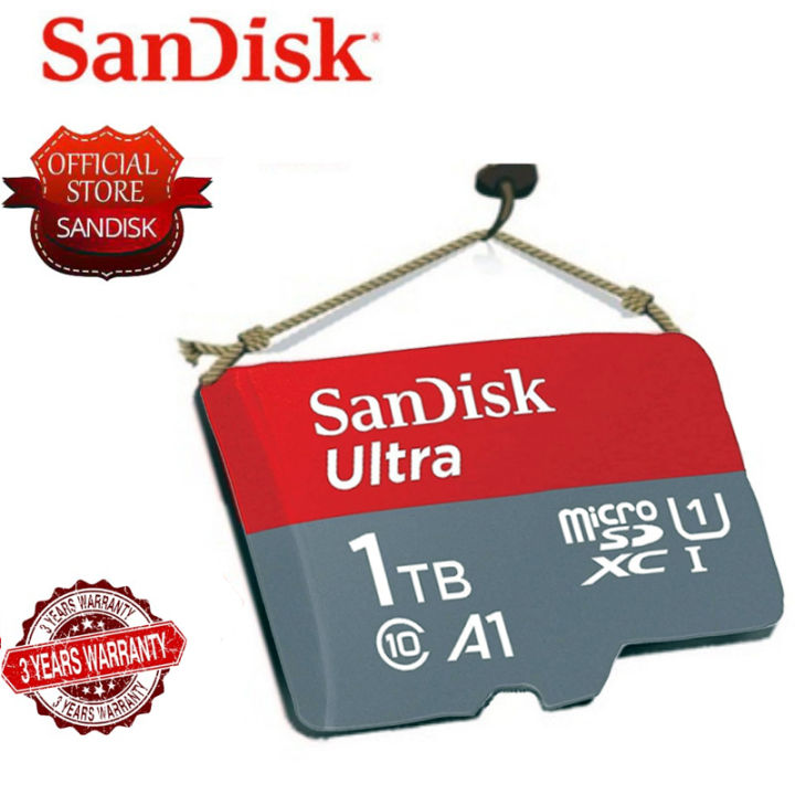 Local SanDisk for CCTV Dashcam Digital Camera Tablet Memory Card Micro SD 1TB 512GB 256GB 128GB ...