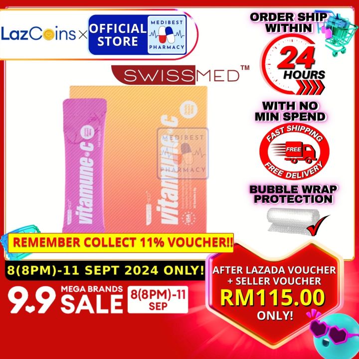 Swissmed Vitamune-C -30 Sachets | Lazada