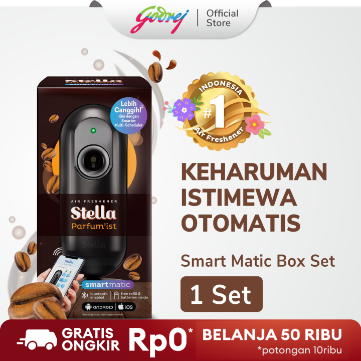 Stella Parfum'ist Smart Matic Set - Alat Pengharum Ruangan Otomatis ...