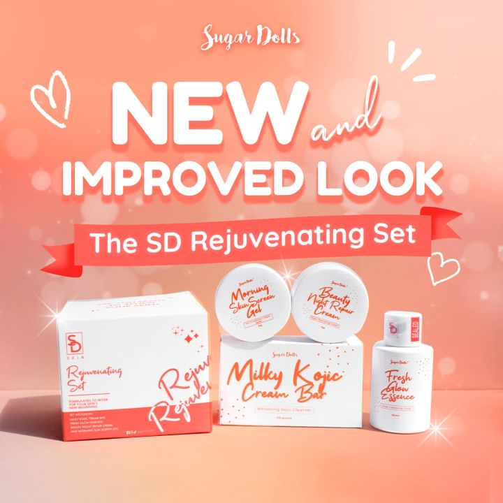 New Sugar Dolls Rejuvenating Set Authentic Authorized Sd Skin Seller