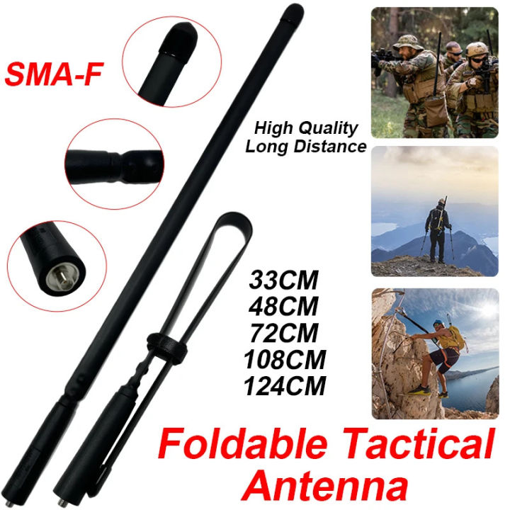 Foldable CS Tactical Antenna SMA-Female High Quality Antenna For ...