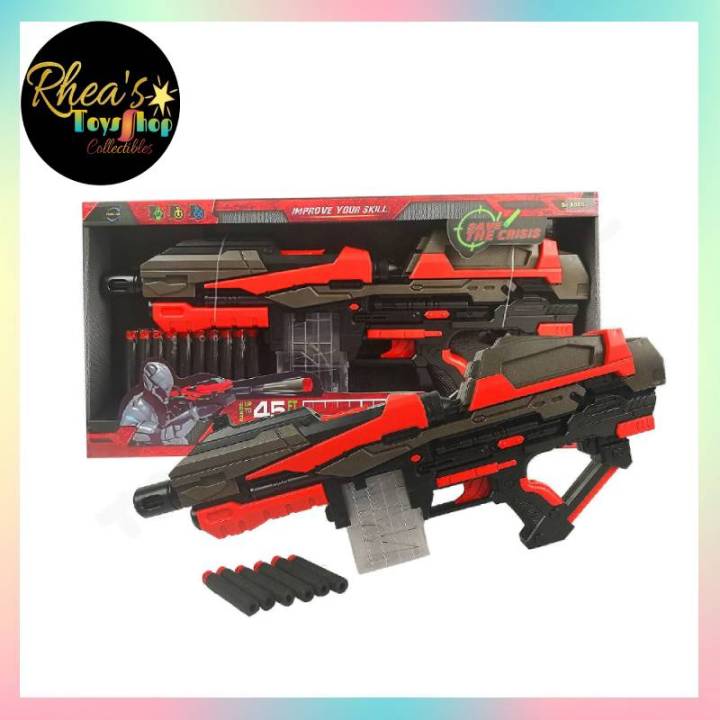 RTC Shop Best Seller High Speed Soft Bullet Nerf Blaster Battery Double ...