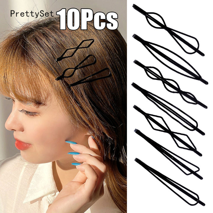 【PrettySet】10pcs Set Hair Clips For Women Korean Fashion New Cute Color ...