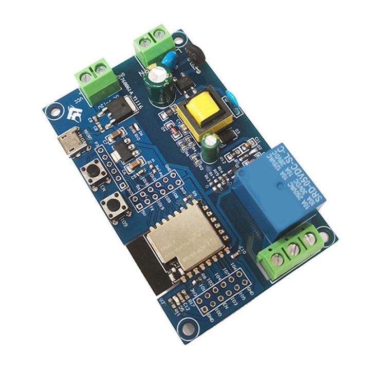 AC/DC Power Supply WIFI Bluetooth BLE Single Relay Module ESP32-C3 Relay Development Board ...