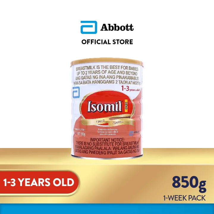 Isomil Two 850g for Kids 1-3 Years Old Milk Supplement Powder | Lazada PH