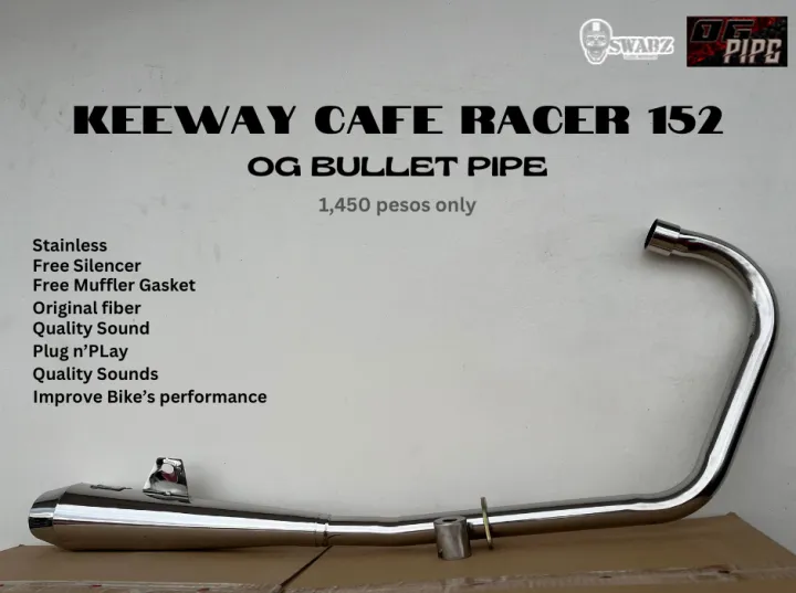 OG fullsystem Bullet pipe for motorcycle | Lazada PH