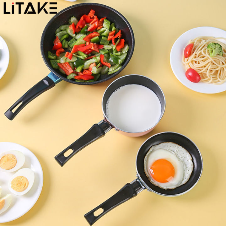 Household Mini Frying Pan Non-stick High Temperature Resistant ...