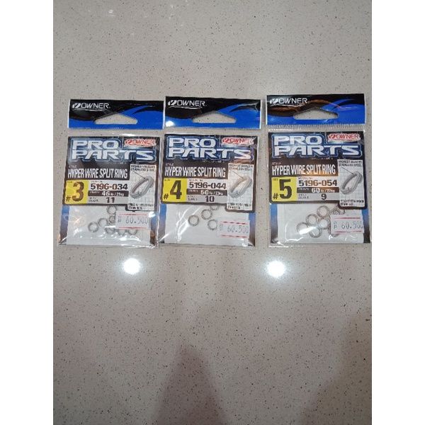 Split Ring Owner Hyper Wire Split Ring kode 5196 Indonesia Memancing ...