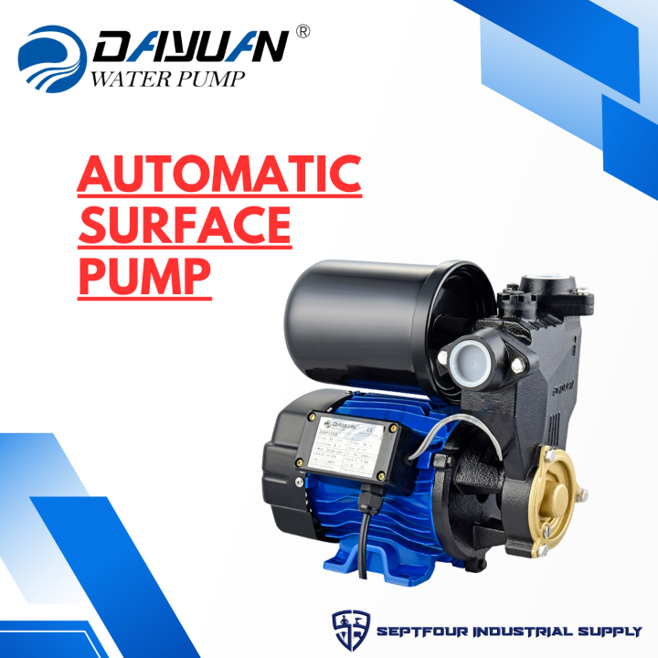 DAYUAN 1Hp Self-Priming Automatic Surface Pump with Built-In Tank | DGP ...