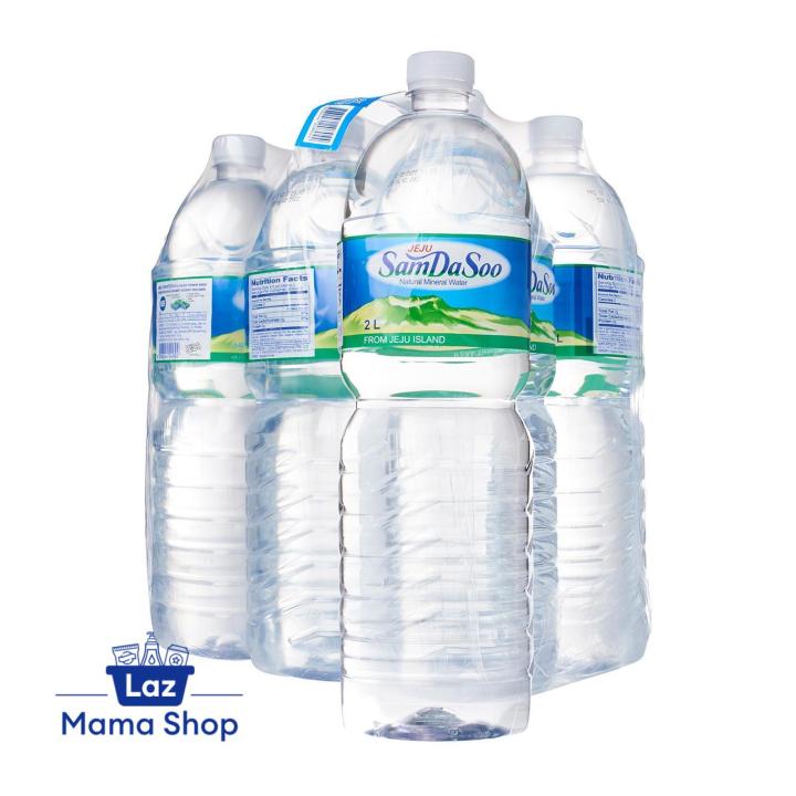 Jeju Samdasoo Natural Korean Mineral Water 6 x 2L (Laz Mama Shop ...