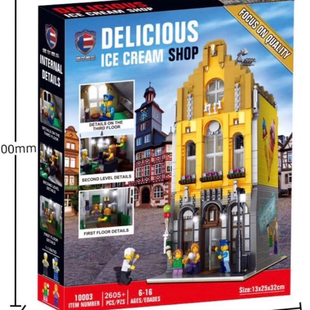 Building Blocks models ice cream shop | Lazada PH
