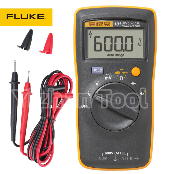【100% Genuine】Fluke107 Digital Multimeter F101 106 Handheld Digital ...