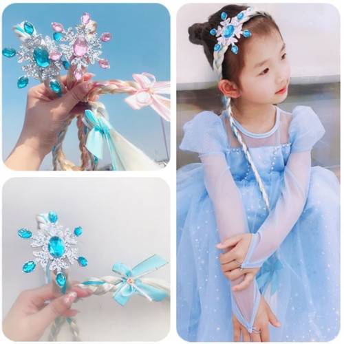 Bandana Rambut Kepang Frozen Elsa / Bando Aksesoris Frozen 2 II Elsa ...