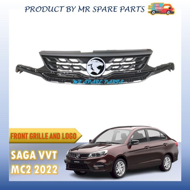 PROTON SAGA VVT 2022-2023 FRONT GRILLE AND LOGO | Lazada