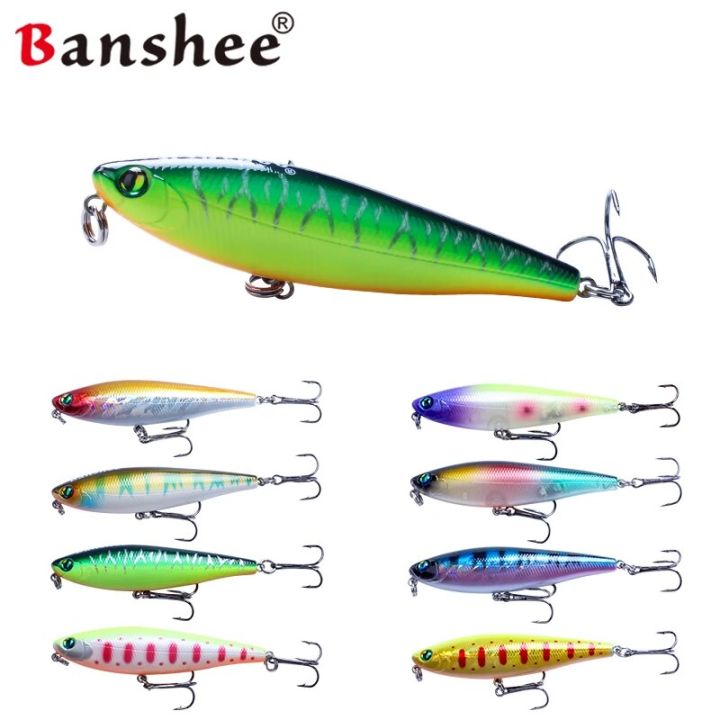 【Hot-Selling】 Banshee New Water Pencil Fishing Lure Tuna Gt Wobblers ...