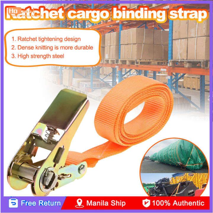 6M*2.5cm 5T Heavy Duty Tie Down Cargo Strap Luggage Lashing Strong ...