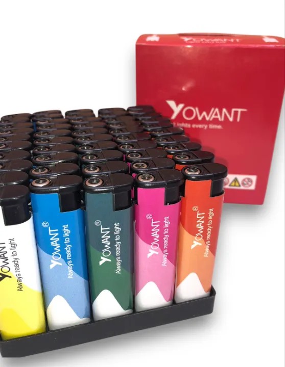 JLJ COD# 1 box High Quality Yowant Electronic One Click Lighter | Lazada PH