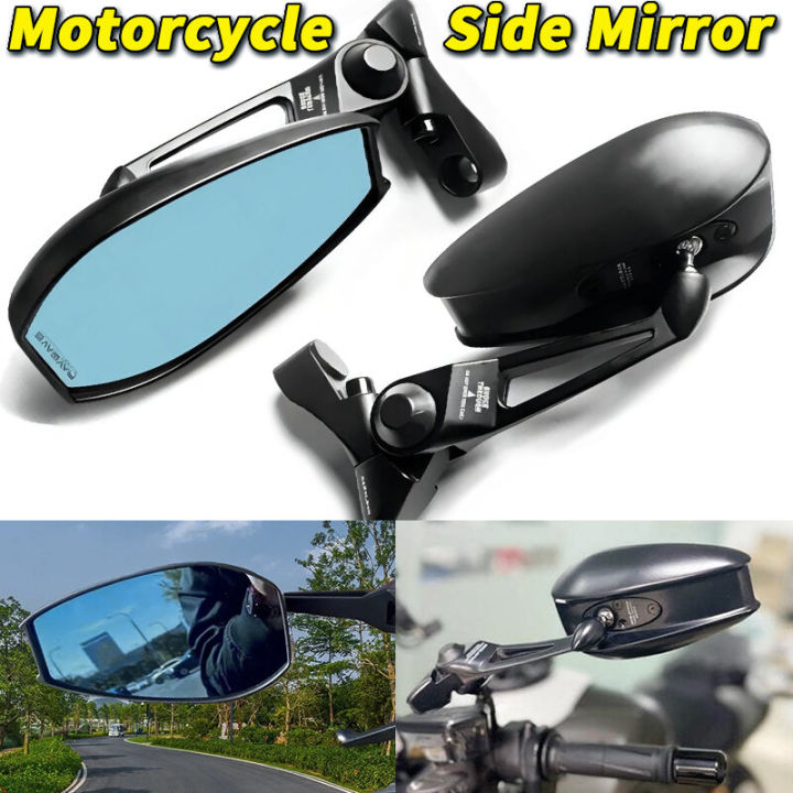 Street King Side Mirror V1 Blue Lens Adjustable Napoleon Universal ...