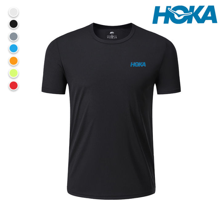 HOKA ONE ONE Summer quick drying short sleeved men's and women's ...