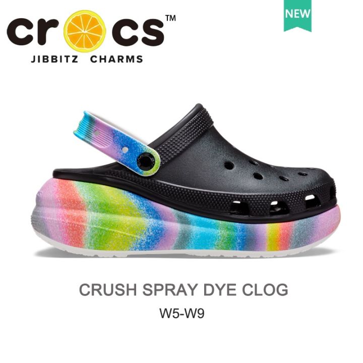 crocs design CLASSIC CRUSH HI-LO DISCO CLOG platform heels #208057 ...