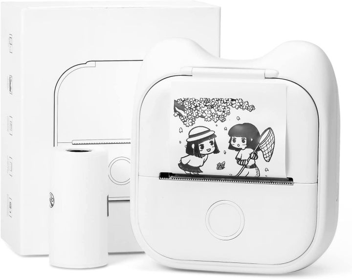 Phomemo Mini Portable Sticker Printer T02 Thermal Photo Printer ...