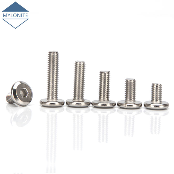 M2/M2.5/M3/M4 304 Stainless Steel Flat Head Bevel Socket Machine Bolt ...