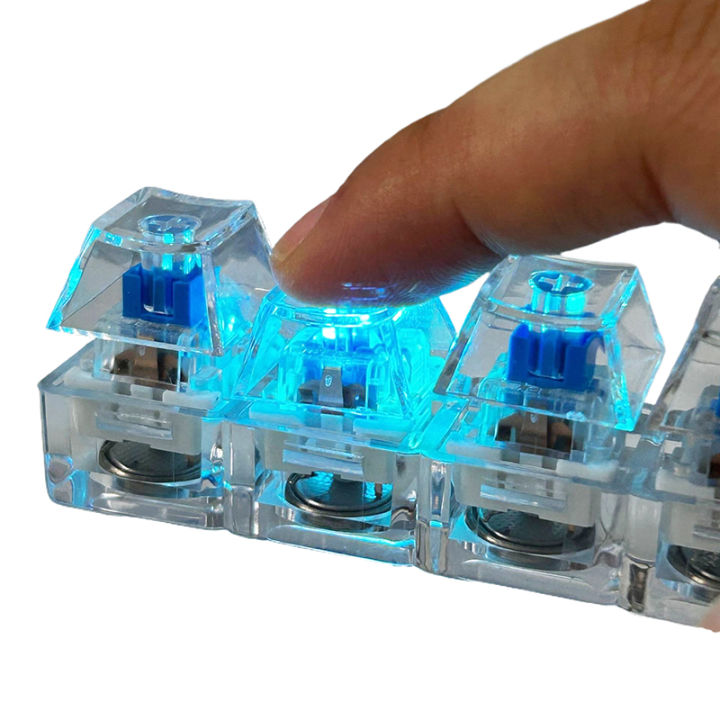 HENGHOME 4 9 Keys Mechanical Keyboard Axis Tester LED Keyboard Key Toy ...