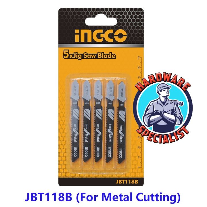 [FREE STORE PICK UP] Ingco JBT118B / Ingco JBT101D Jigsaw Blade / Jig ...