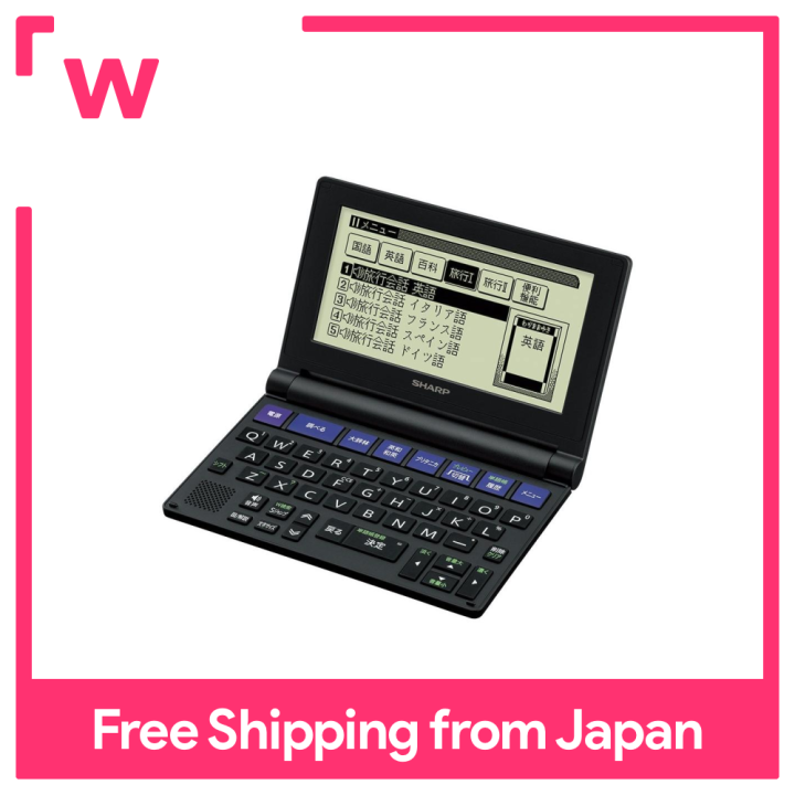 Sharp Electronic Dictionary Brain PW-NA1-B Compact type | Lazada Singapore