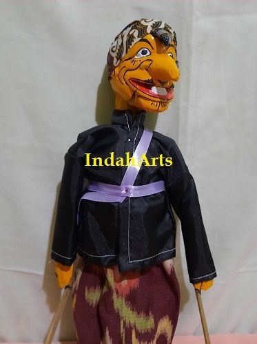 Wayang Golek Kayu Dewala/Petruk Tinggi 40cm mulut bisa buka tutup dan ...