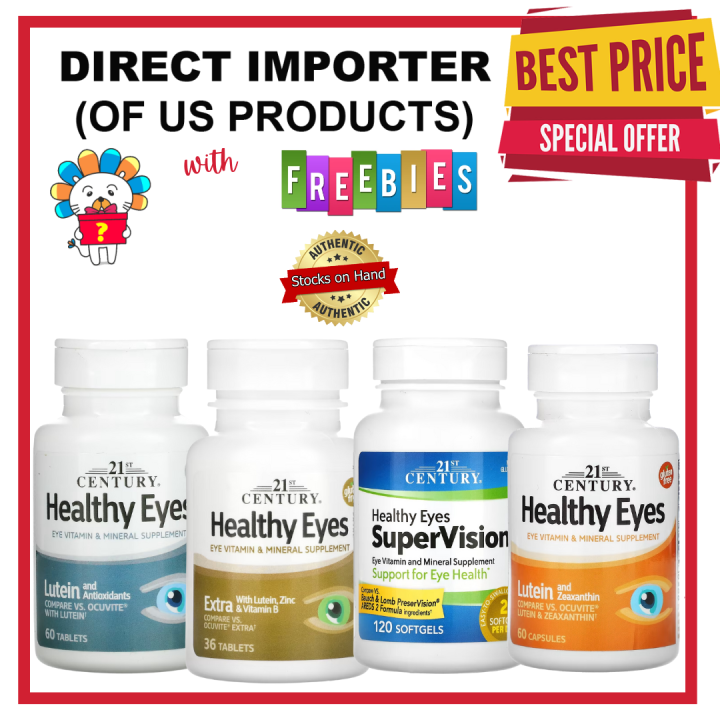 21st Century Healthy Eyes with Lutein and Antioxidant / Zeaxanthin and ...