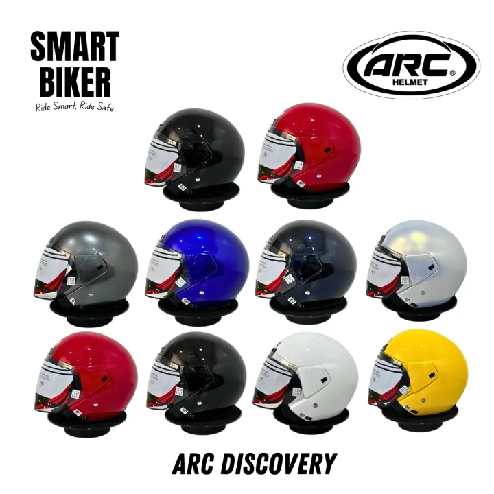 ARC Discovery Helmet 100% Original Motorcycle SIRIM Approved JPJ Lulus ...