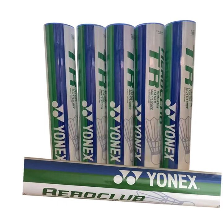 Yonex Aeroclub TR Badminton FEATHER Shuttlecock Badminton Feather ...