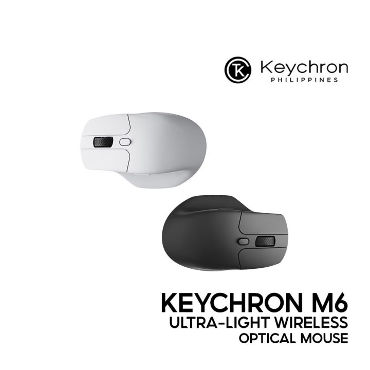 Keychron M6 Ultra-light Wireless Optical Mouse, 78g, 26,000 DPI | Lazada PH