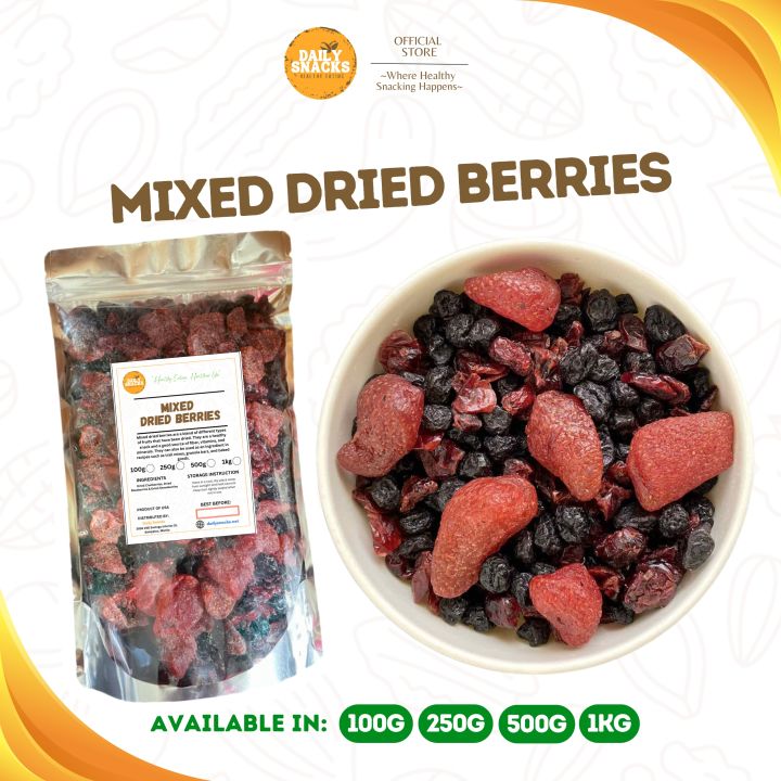 Mixed Dried Berries - in Ziplock Pouch | Lazada PH