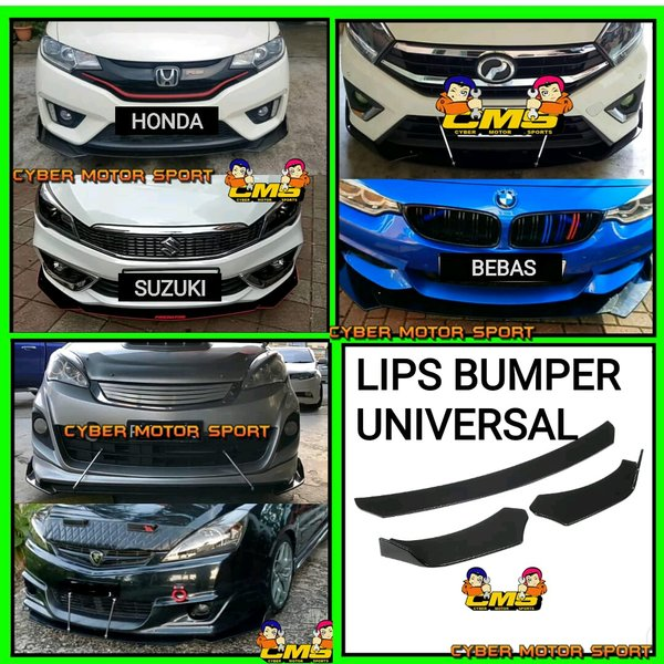 Lips bumper depan cedia. bodykit cedia. front lip lancer cedia. bumper ...
